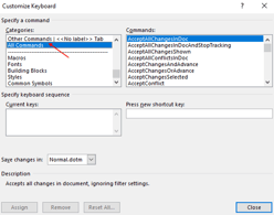 Create your own shortcuts in Microsoft Word