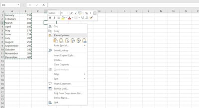 Rotating Excel sheets - How to switch rows and columns