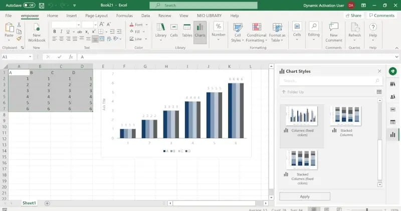 The Excel add-in empower® Sheets - work smarter not harder